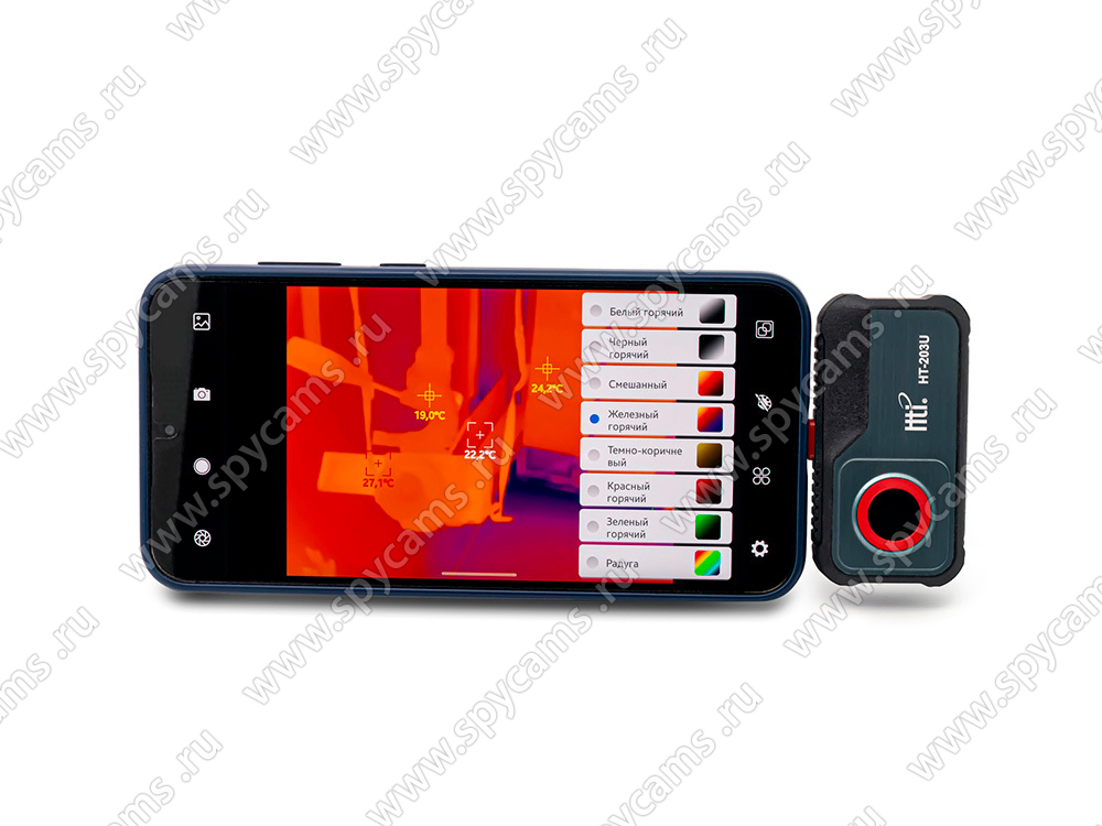 Тепловизор для смартфона (телефона) «Hti HT-203U» для обследования дома ...